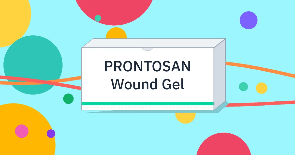 Symbolbild: Packung mit der Aufschrift PRONTOSAN Wound Gel (PZN 11230430) – Verfügbarkeit und Bezug in Apotheken in Frankfurt am Main