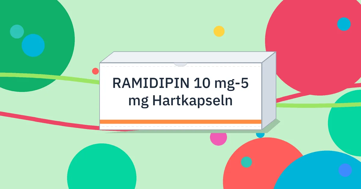 Symbolbild: Packung mit der Aufschrift RAMIDIPIN 10 mg-5 mg Hartkapseln (PZN 12520561) – Verfügbarkeit und Bezug in Apotheken in Frankfurt am Main