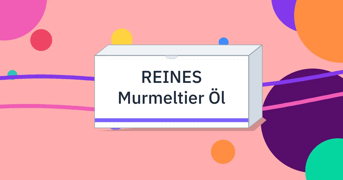 Symbolbild: Packung mit der Aufschrift REINES Murmeltier Öl (PZN 11349467) – Verfügbarkeit und Bezug in Apotheken in Frankfurt am Main
