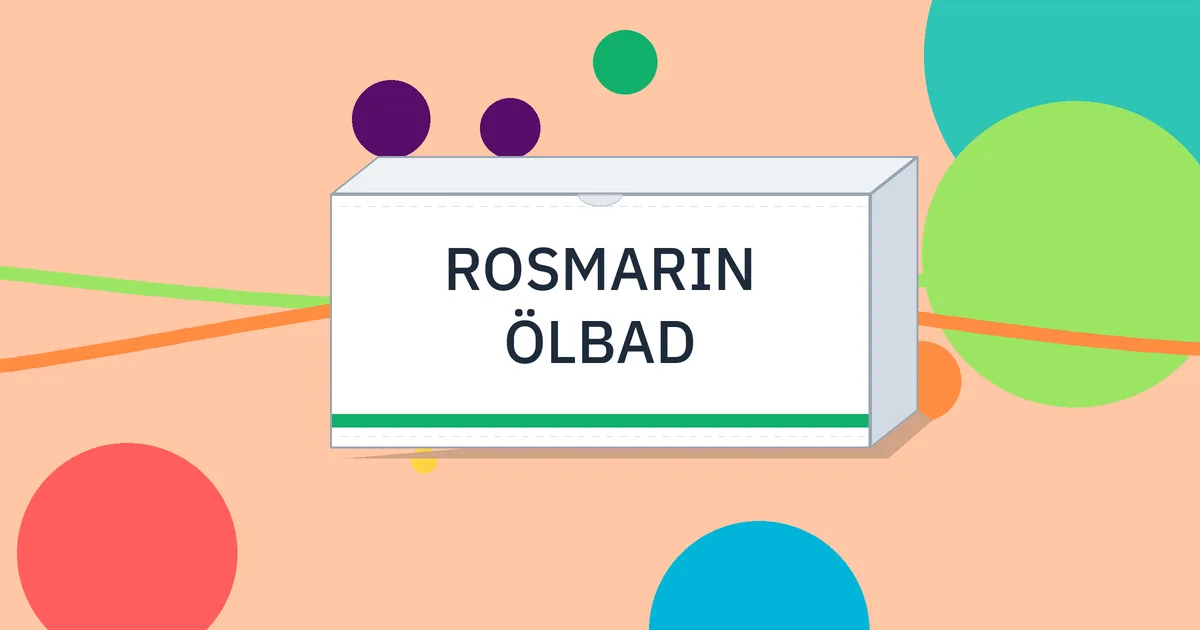 Symbolbild: Packung mit der Aufschrift ROSMARIN ÖLBAD (PZN 03457912) – Verfügbarkeit und Bezug in Apotheken in Frankfurt am Main