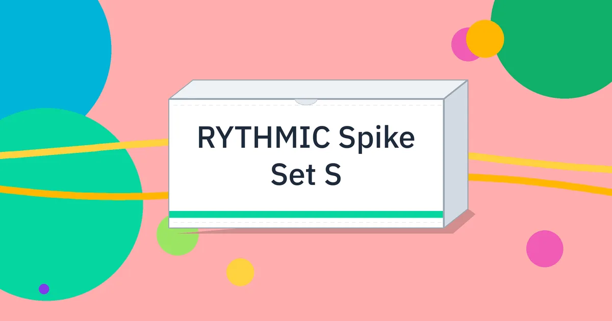 Symbolbild: Packung mit der Aufschrift RYTHMIC Spike Set S (PZN 16244394) – Verfügbarkeit und Bezug in Apotheken in Frankfurt am Main