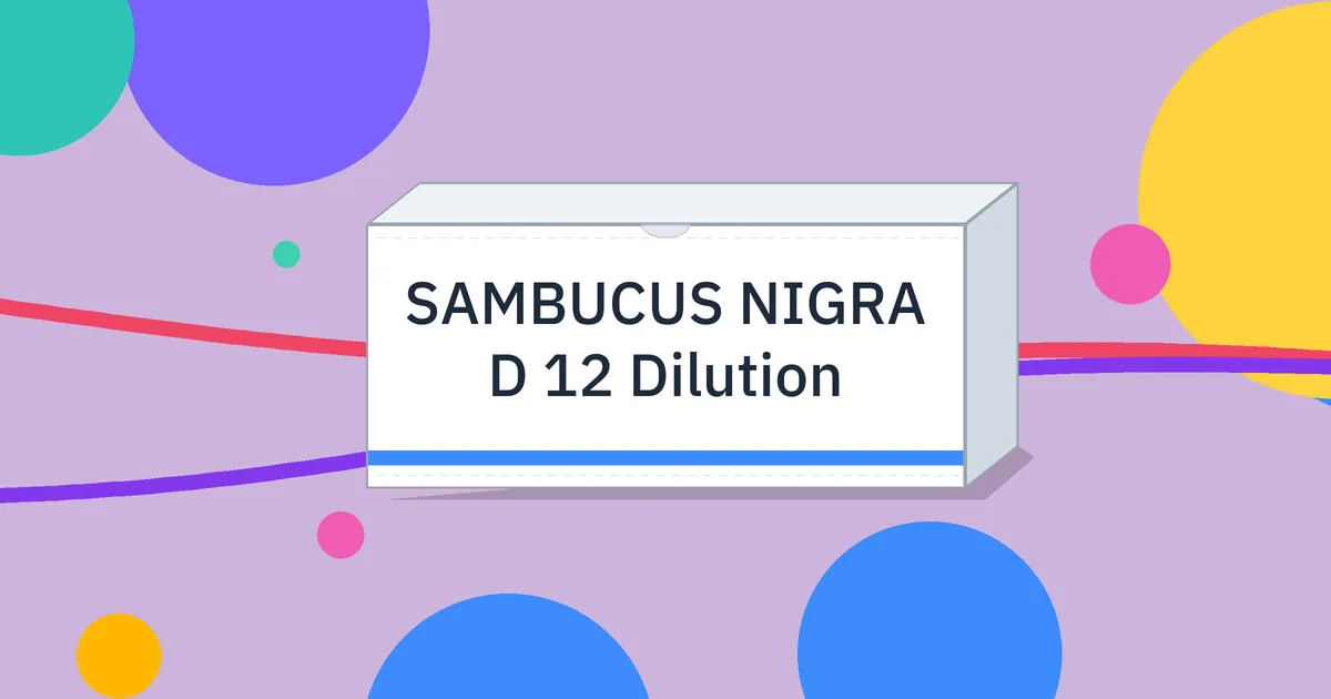 Symbolbild: Packung mit der Aufschrift SAMBUCUS NIGRA D 12 Dilution (PZN 07179522) – Verfügbarkeit und Bezug in Apotheken in Frankfurt am Main