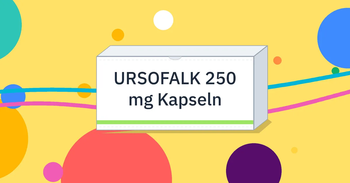 Symbolbild: Packung mit der Aufschrift URSOFALK 250 mg Kapseln (PZN 05969094) – Verfügbarkeit und Bezug in Apotheken in Frankfurt am Main