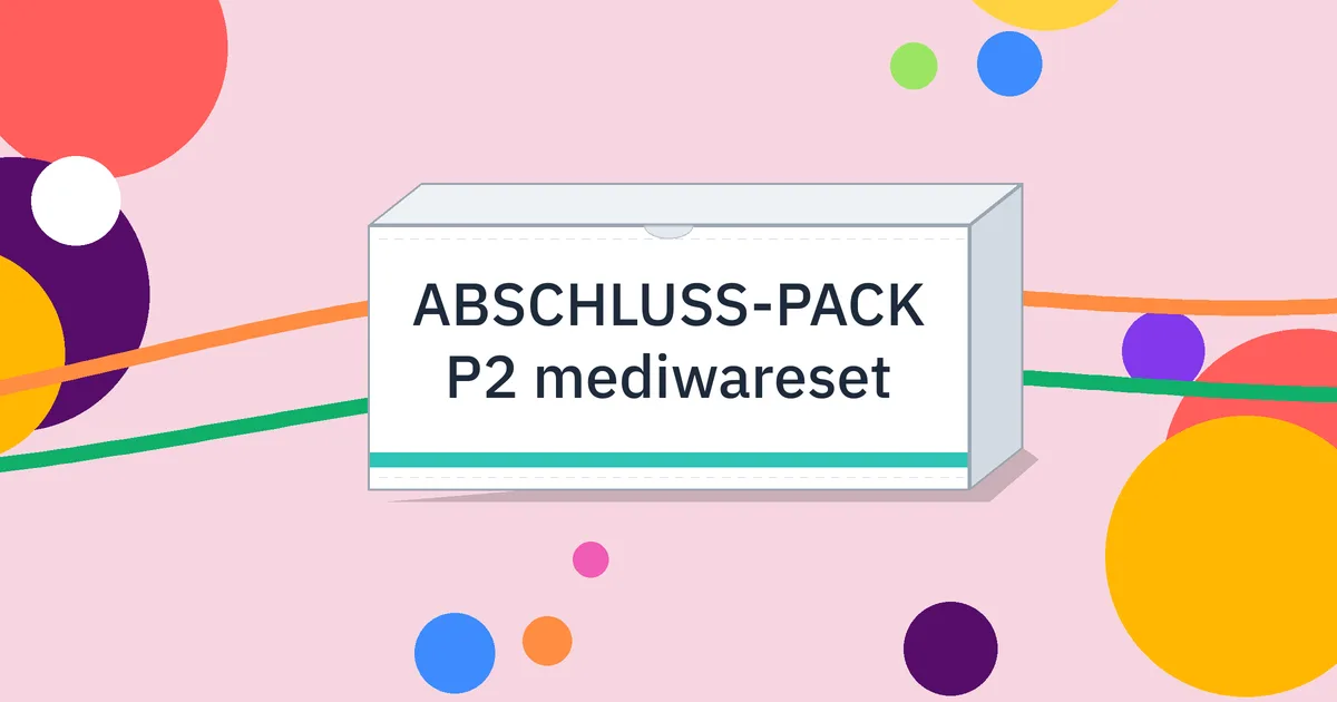 Symbolbild: Packung mit der Aufschrift ABSCHLUSS-PACK P2 mediwareset (PZN 17601117) – Verfügbarkeit und Bezug in Apotheken in Frankfurt am Main