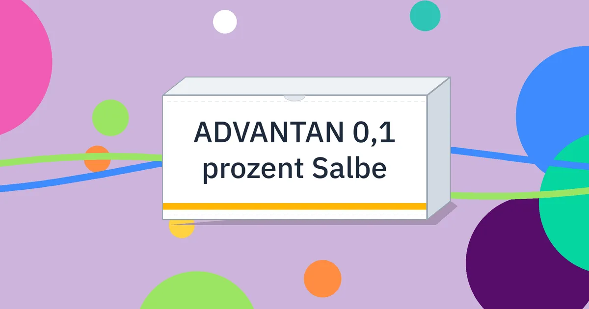 Symbolbild: Packung mit der Aufschrift ADVANTAN 0,1 prozent Salbe (PZN 04939317) – Verfügbarkeit und Bezug in Apotheken in Frankfurt am Main