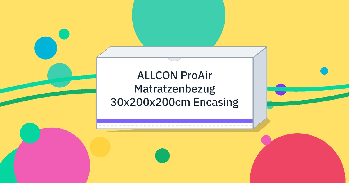 Symbolbild: Packung mit der Aufschrift ALLCON ProAir Matratzenbezug 30x200x200cm Encasing (PZN 20347941) – Verfügbarkeit und Bezug in Apotheken in Frankfurt am Main