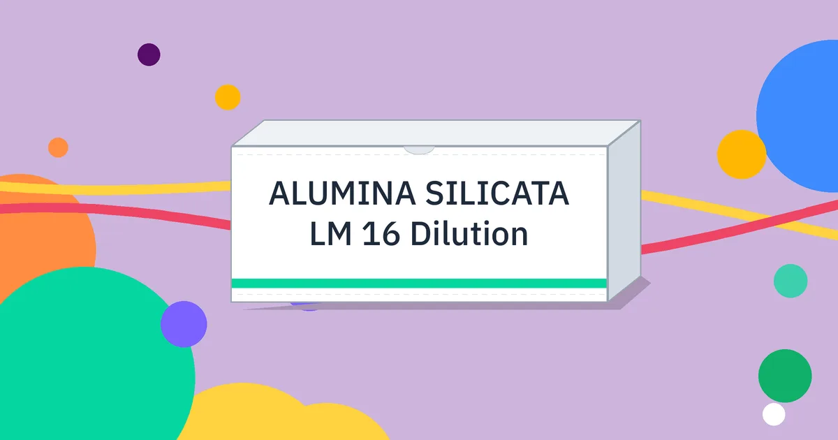 Symbolbild: Packung mit der Aufschrift ALUMINA SILICATA LM 16 Dilution (PZN 12758943) – Verfügbarkeit und Bezug in Apotheken in Frankfurt am Main