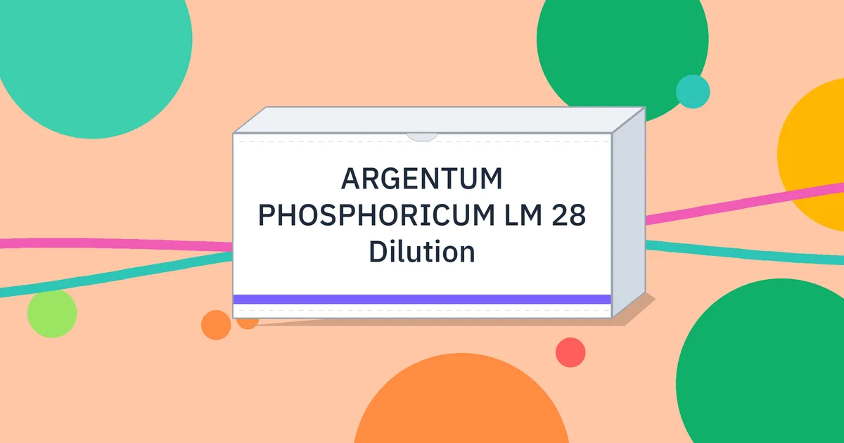 Symbolbild: Packung mit der Aufschrift ARGENTUM PHOSPHORICUM LM 28 Dilution (PZN 12769786) – Verfügbarkeit und Bezug in Apotheken in Frankfurt am Main