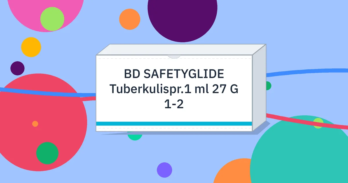 Symbolbild: Packung mit der Aufschrift BD SAFETYGLIDE Tuberkulispr.1 ml 27 G 1-2 (PZN 02514909) – Verfügbarkeit und Bezug in Apotheken in Frankfurt am Main