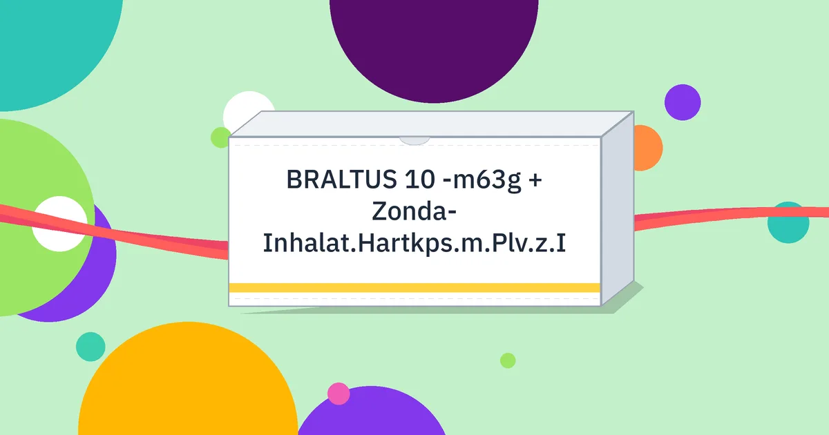 Symbolbild: Packung mit der Aufschrift BRALTUS 10 -m63g + Zonda-Inhalat.Hartkps.m.Plv.z.I (PZN 16679040) – Verfügbarkeit und Bezug in Apotheken in Frankfurt am Main