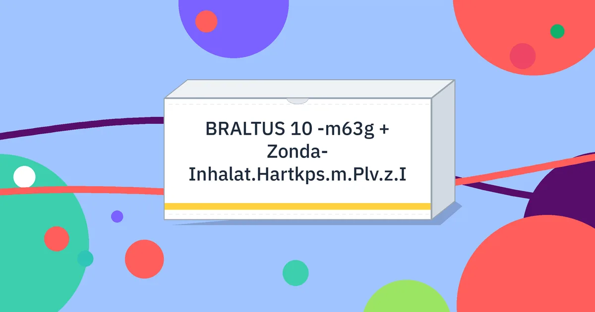 Symbolbild: Packung mit der Aufschrift BRALTUS 10 -m63g + Zonda-Inhalat.Hartkps.m.Plv.z.I (PZN 16687542) – Verfügbarkeit und Bezug in Apotheken in Frankfurt am Main