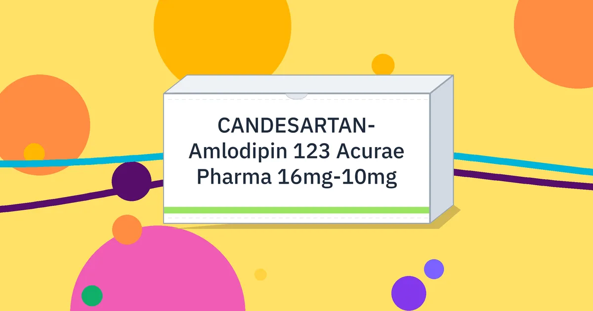 Symbolbild: Packung mit der Aufschrift CANDESARTAN-Amlodipin 123 Acurae Pharma 16mg-10mg (PZN 19266338) – Verfügbarkeit und Bezug in Apotheken in Frankfurt am Main
