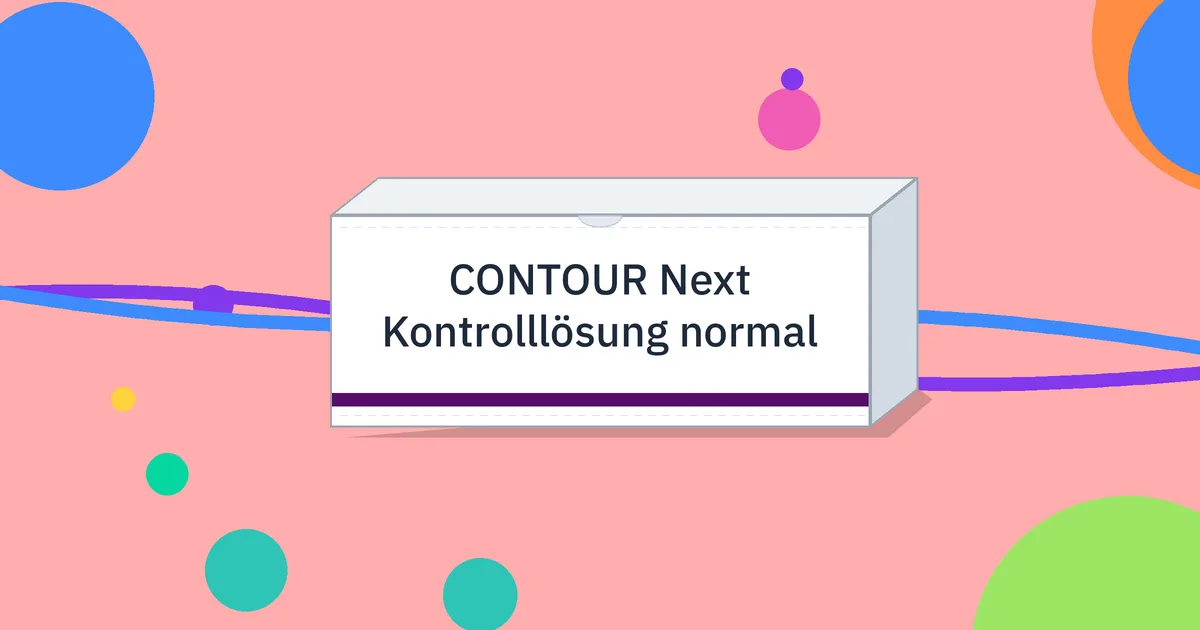 Symbolbild: Packung mit der Aufschrift CONTOUR Next Kontrolllösung normal (PZN 08884576) – Verfügbarkeit und Bezug in Apotheken in Frankfurt am Main