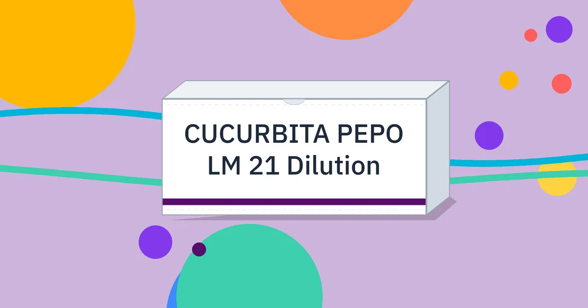 Symbolbild: Packung mit der Aufschrift CUCURBITA PEPO LM 21 Dilution (PZN 13457385) – Verfügbarkeit und Bezug in Apotheken in Frankfurt am Main