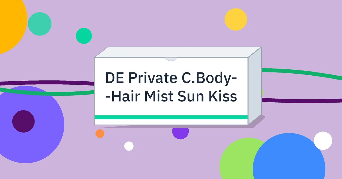 Symbolbild: Packung mit der Aufschrift DE Private C.Body--Hair Mist Sun Kiss (PZN 19497813) – Verfügbarkeit und Bezug in Apotheken in Frankfurt am Main