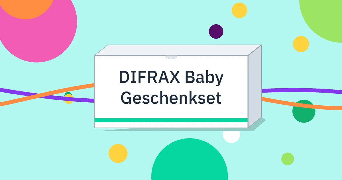 Symbolbild: Packung mit der Aufschrift DIFRAX Baby Geschenkset (PZN 15734050) – Verfügbarkeit und Bezug in Apotheken in Frankfurt am Main