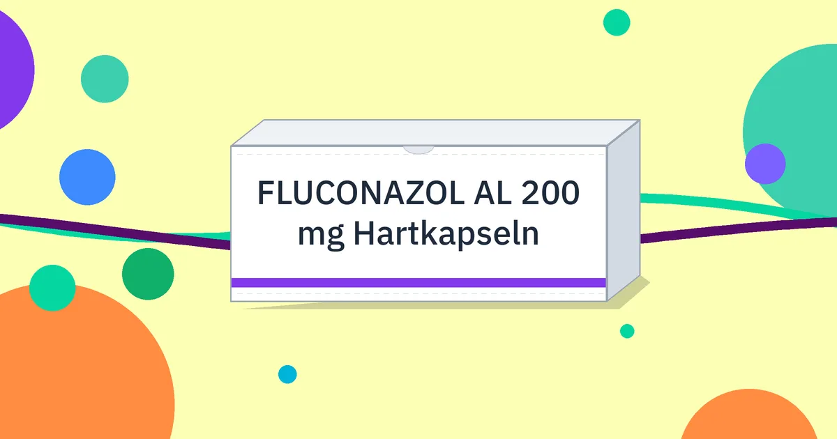 Symbolbild: Packung mit der Aufschrift FLUCONAZOL AL 200 mg Hartkapseln (PZN 03001804) – Verfügbarkeit und Bezug in Apotheken in Frankfurt am Main