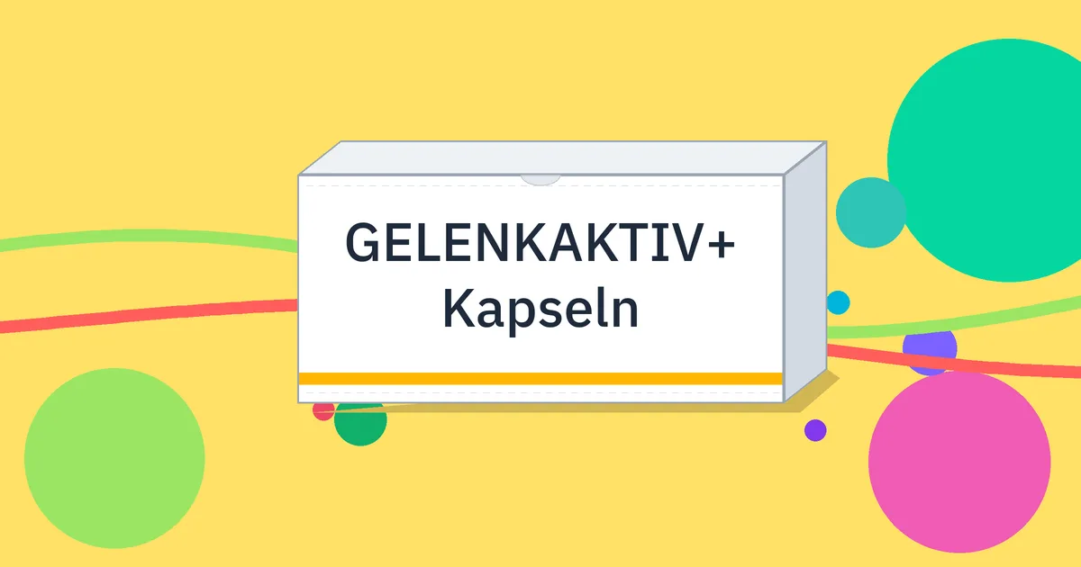 Symbolbild: Packung mit der Aufschrift GELENKAKTIV+ Kapseln (PZN 17426111) – Verfügbarkeit und Bezug in Apotheken in Frankfurt am Main