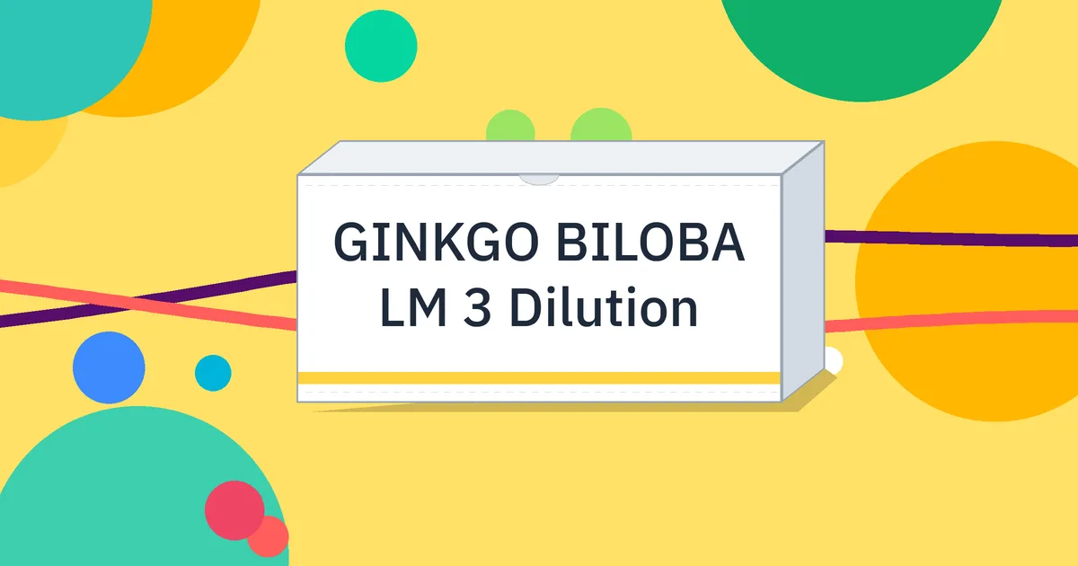 Symbolbild: Packung mit der Aufschrift GINKGO BILOBA LM 3 Dilution (PZN 12877961) – Verfügbarkeit und Bezug in Apotheken in Frankfurt am Main