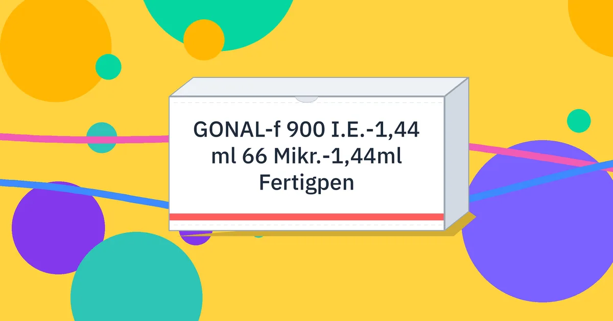 Symbolbild: Packung mit der Aufschrift GONAL-f 900 I.E.-1,44 ml 66 Mikr.-1,44ml Fertigpen (PZN 19456079) – Verfügbarkeit und Bezug in Apotheken in Frankfurt am Main