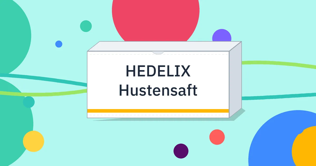 Symbolbild: Packung mit der Aufschrift HEDELIX Hustensaft (PZN 04595622) – Verfügbarkeit und Bezug in Apotheken in Frankfurt am Main