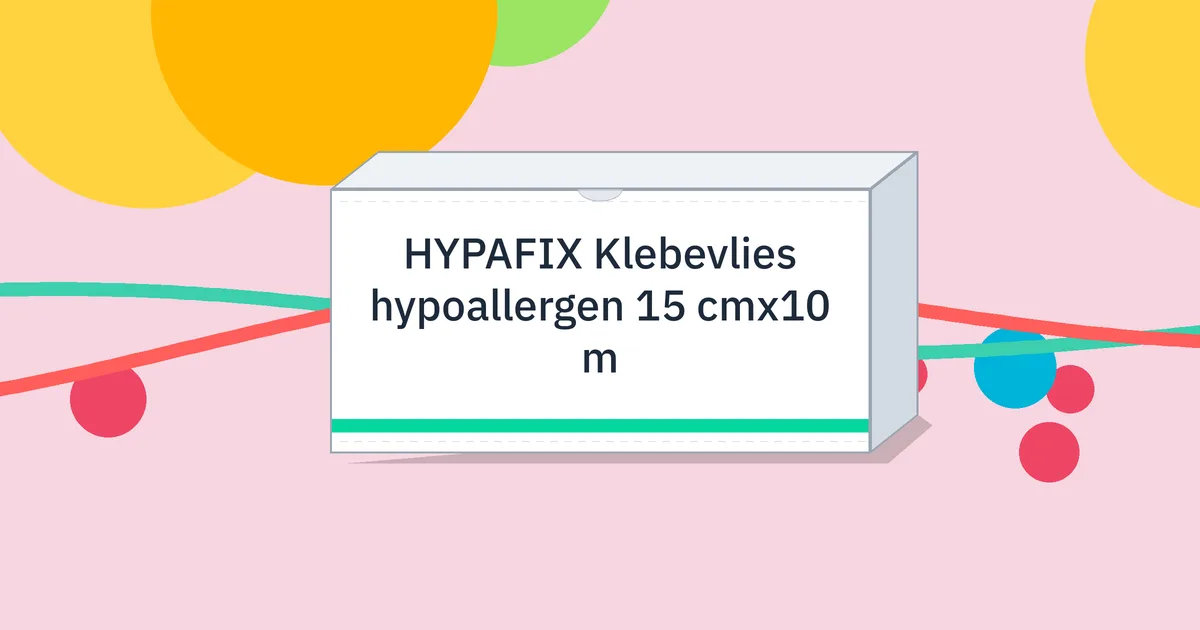 Symbolbild: Packung mit der Aufschrift HYPAFIX Klebevlies hypoallergen 15 cmx10 m (PZN 12729410) – Verfügbarkeit und Bezug in Apotheken in Frankfurt am Main