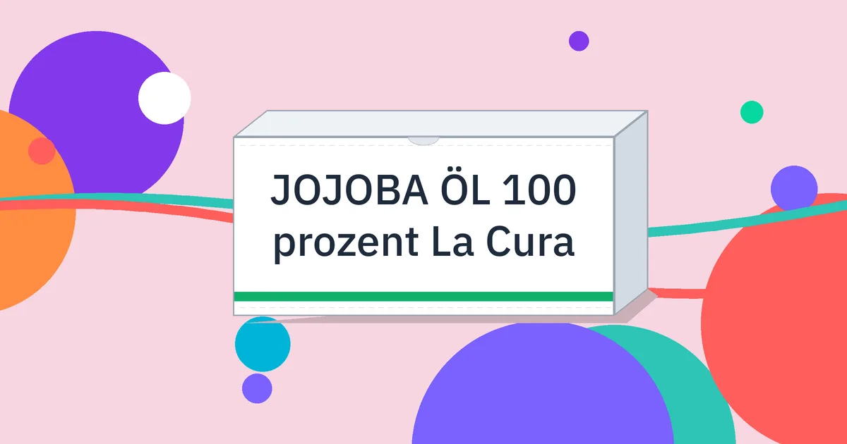Symbolbild: Packung mit der Aufschrift JOJOBA ÖL 100 prozent La Cura (PZN 07254838) – Verfügbarkeit und Bezug in Apotheken in Frankfurt am Main