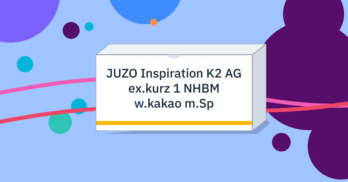 Symbolbild: Packung mit der Aufschrift JUZO Inspiration K2 AG ex.kurz 1 NHBM w.kakao m.Sp (PZN 14923990) – Verfügbarkeit und Bezug in Apotheken in Frankfurt am Main