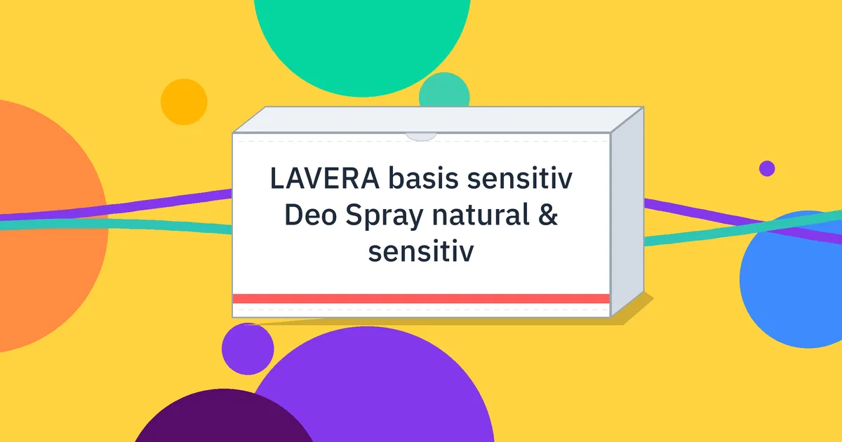 Symbolbild: Packung mit der Aufschrift LAVERA basis sensitiv Deo Spray natural & sensitiv (PZN 16809293) – Verfügbarkeit und Bezug in Apotheken in Frankfurt am Main