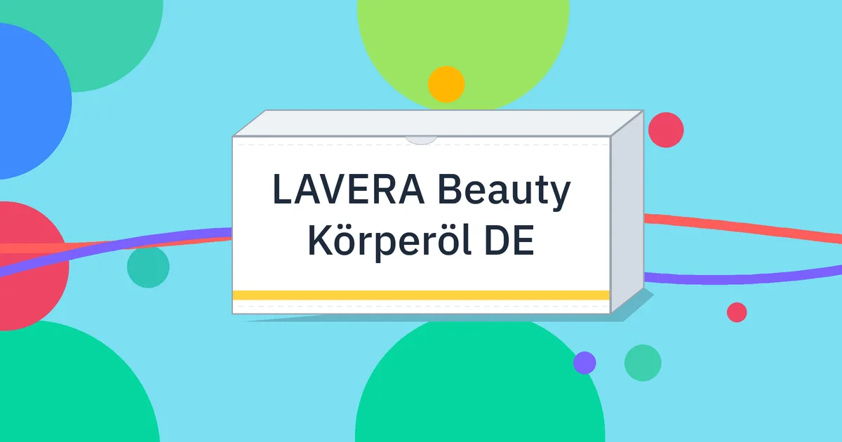Symbolbild: Packung mit der Aufschrift LAVERA Beauty Körperöl DE (PZN 18205599) – Verfügbarkeit und Bezug in Apotheken in Frankfurt am Main