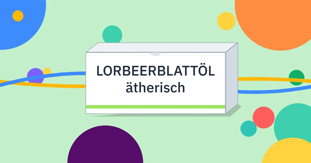 Symbolbild: Packung mit der Aufschrift LORBEERBLATTÖL ätherisch (PZN 15295018) – Verfügbarkeit und Bezug in Apotheken in Frankfurt am Main