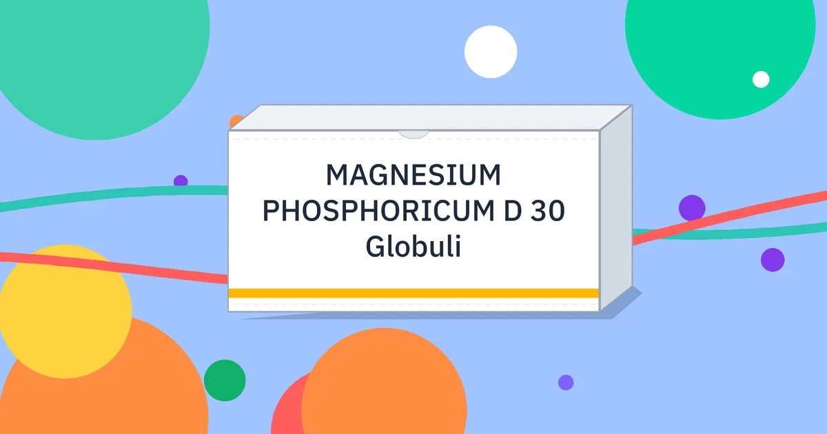 Symbolbild: Packung mit der Aufschrift MAGNESIUM PHOSPHORICUM D 30 Globuli (PZN 15329935) – Verfügbarkeit und Bezug in Apotheken in Frankfurt am Main