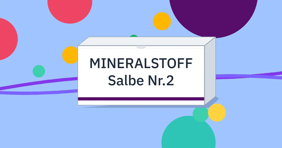 Symbolbild: Packung mit der Aufschrift MINERALSTOFF Salbe Nr.2 (PZN 02734031) – Verfügbarkeit und Bezug in Apotheken in Frankfurt am Main