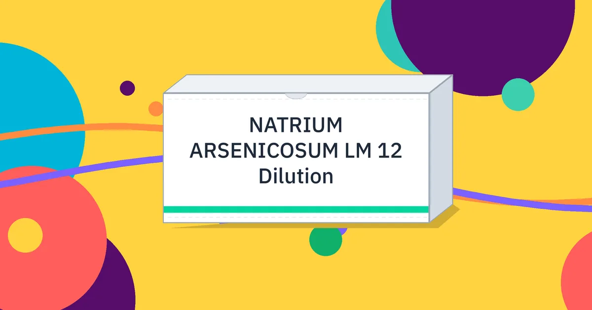 Symbolbild: Packung mit der Aufschrift NATRIUM ARSENICOSUM LM 12 Dilution (PZN 09430067) – Verfügbarkeit und Bezug in Apotheken in Frankfurt am Main