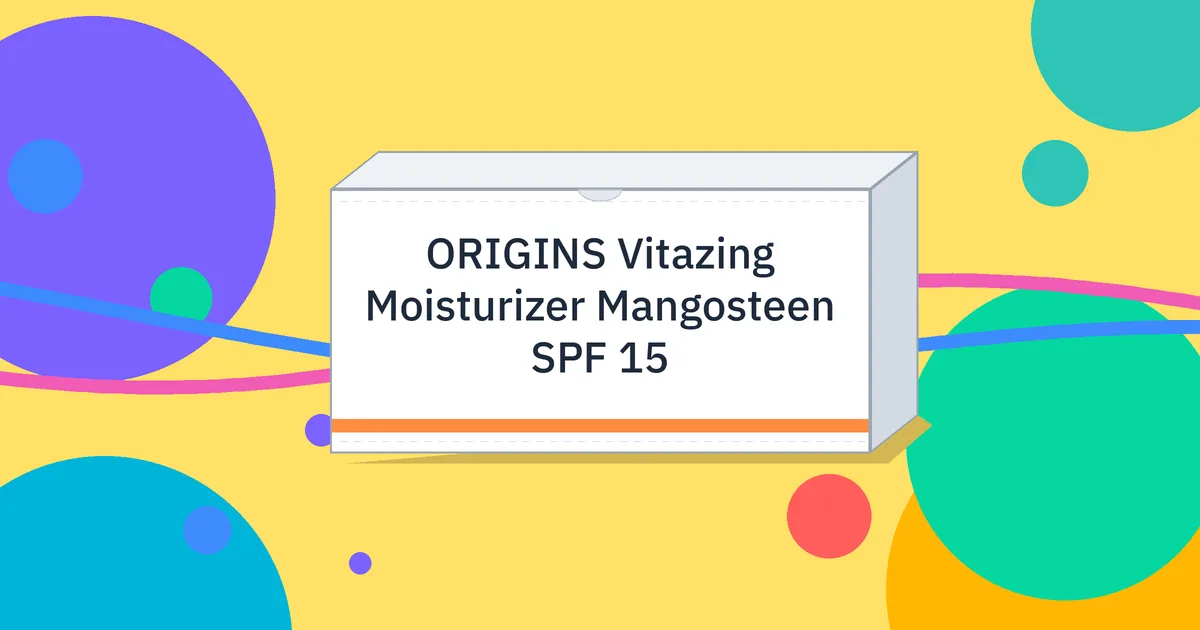 Symbolbild: Packung mit der Aufschrift ORIGINS Vitazing Moisturizer Mangosteen SPF 15 (PZN 20102895) – Verfügbarkeit und Bezug in Apotheken in Frankfurt am Main