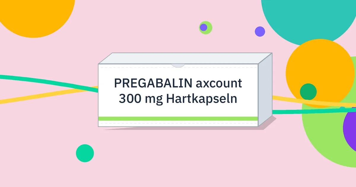 Symbolbild: Packung mit der Aufschrift PREGABALIN axcount 300 mg Hartkapseln (PZN 16360700) – Verfügbarkeit und Bezug in Apotheken in Frankfurt am Main