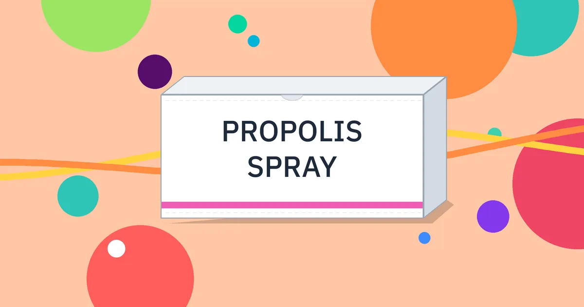 Symbolbild: Packung mit der Aufschrift PROPOLIS SPRAY (PZN 04019893) – Verfügbarkeit und Bezug in Apotheken in Frankfurt am Main