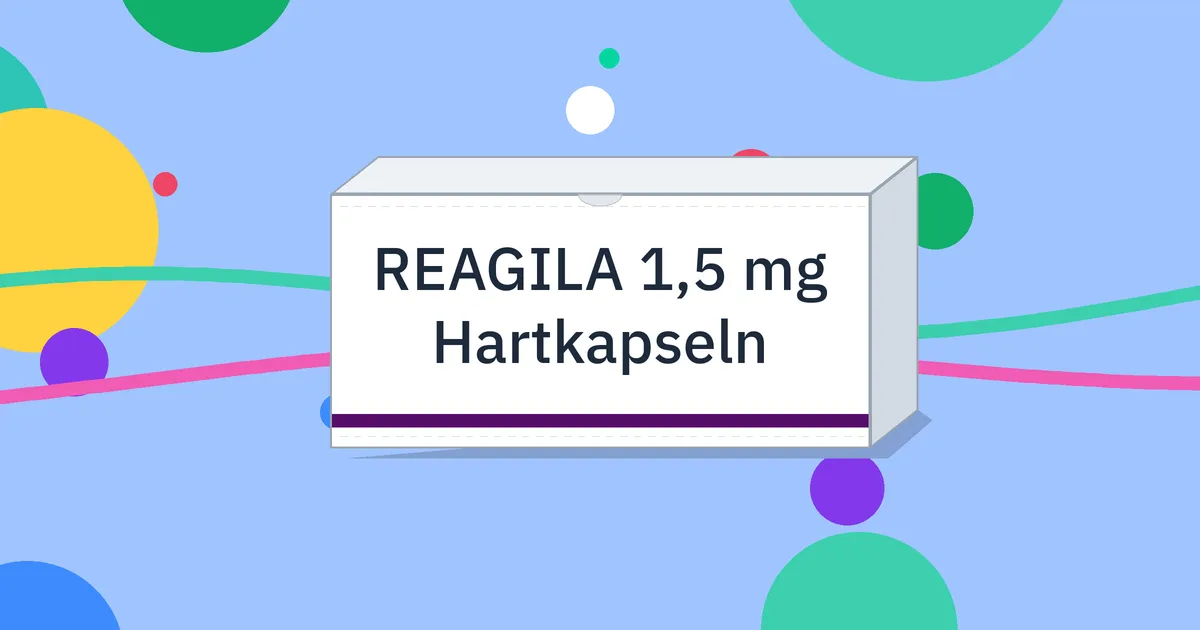 Symbolbild: Packung mit der Aufschrift REAGILA 1,5 mg Hartkapseln (PZN 16331064) – Verfügbarkeit und Bezug in Apotheken in Frankfurt am Main