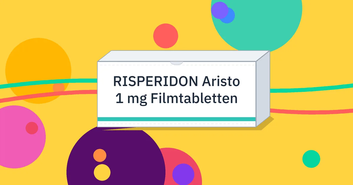 Symbolbild: Packung mit der Aufschrift RISPERIDON Aristo 1 mg Filmtabletten (PZN 11258931) – Verfügbarkeit und Bezug in Apotheken in Frankfurt am Main