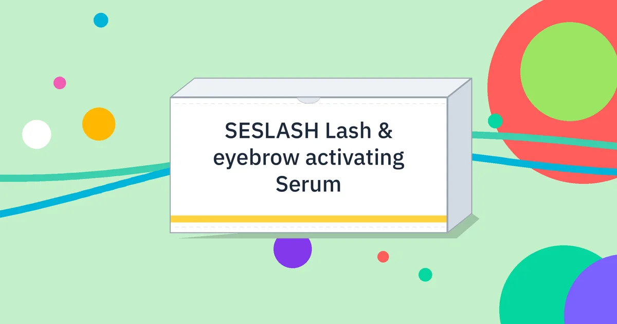 Symbolbild: Packung mit der Aufschrift SESLASH Lash & eyebrow activating Serum (PZN 18022404) – Verfügbarkeit und Bezug in Apotheken in Frankfurt am Main