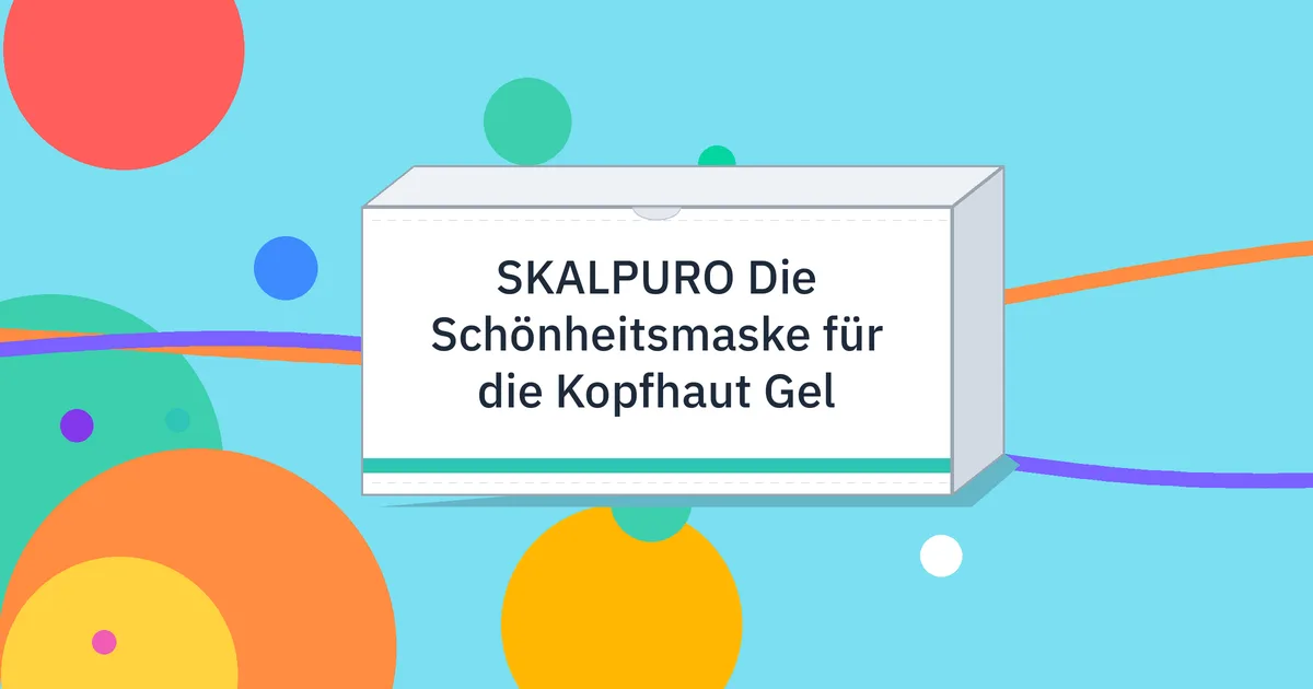 Symbolbild: Packung mit der Aufschrift SKALPURO Die Schönheitsmaske für die Kopfhaut Gel (PZN 19946903) – Verfügbarkeit und Bezug in Apotheken in Frankfurt am Main
