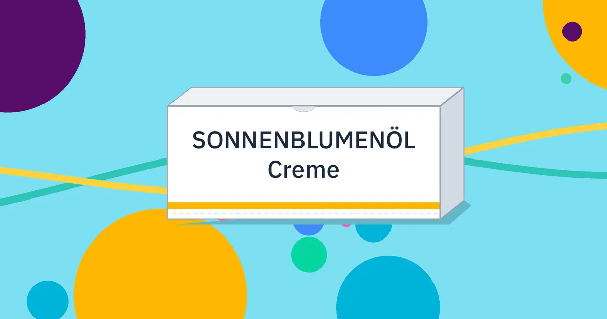 Symbolbild: Packung mit der Aufschrift SONNENBLUMENÖL Creme (PZN 18807878) – Verfügbarkeit und Bezug in Apotheken in Frankfurt am Main