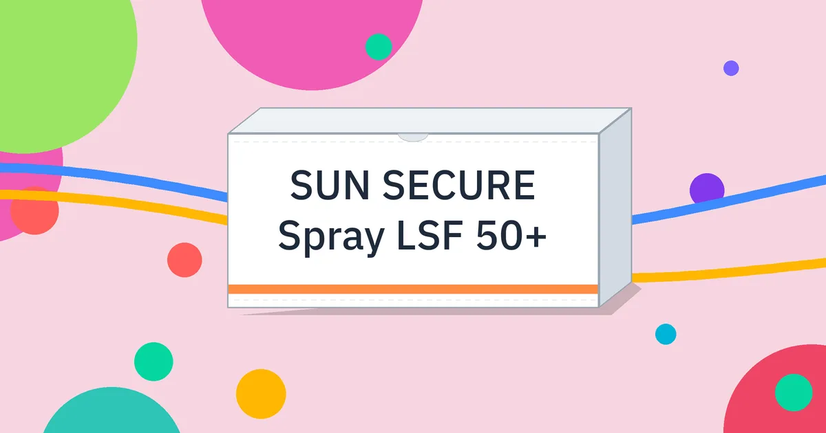 Symbolbild: Packung mit der Aufschrift SUN SECURE Spray LSF 50+ (PZN 20788295) – Verfügbarkeit und Bezug in Apotheken in Frankfurt am Main