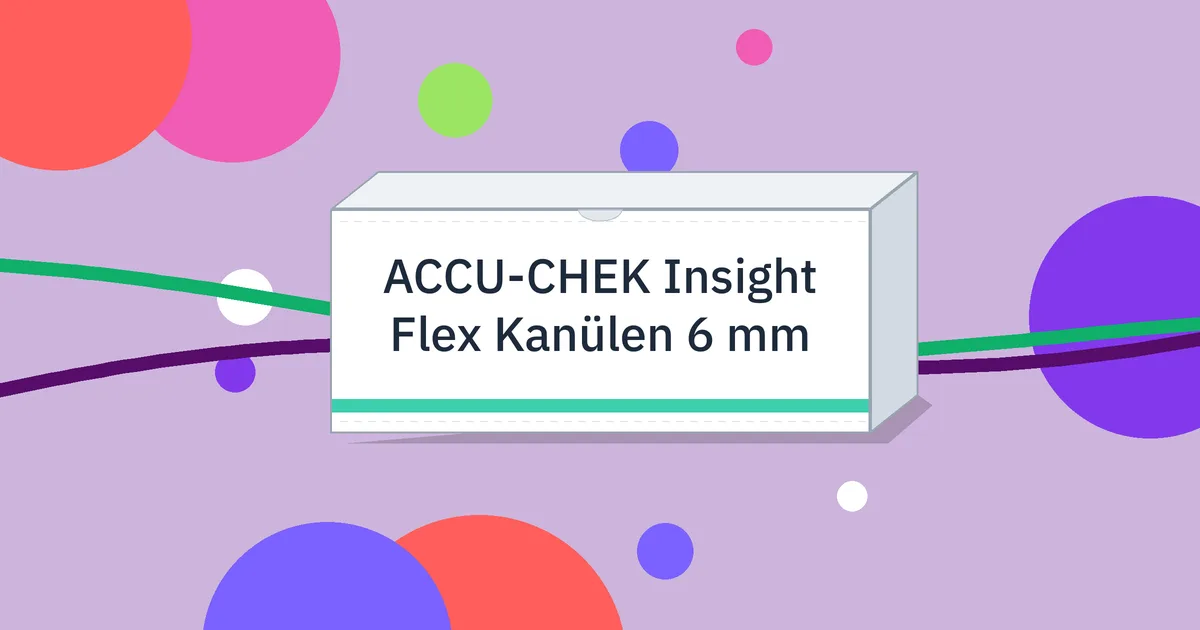 Symbolbild: Packung mit der Aufschrift ACCU-CHEK Insight Flex Kanülen 6 mm (PZN 16787203) – Verfügbarkeit und Bezug in Apotheken in Frankfurt am Main