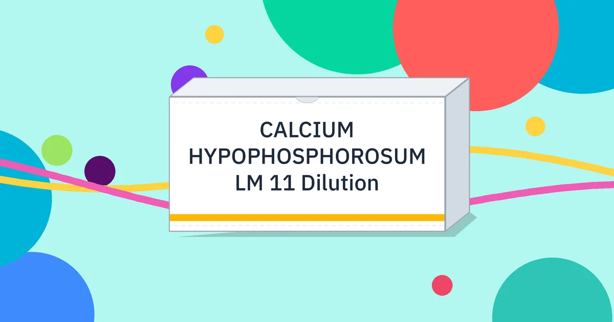 Symbolbild: Packung mit der Aufschrift CALCIUM HYPOPHOSPHOROSUM LM 11 Dilution (PZN 13408777) – Verfügbarkeit und Bezug in Apotheken in Frankfurt am Main