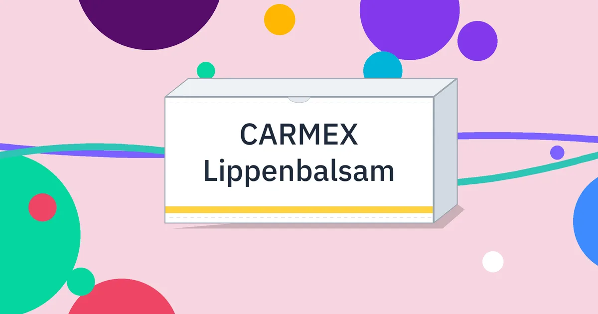 Symbolbild: Packung mit der Aufschrift CARMEX Lippenbalsam (PZN 00096690) – Verfügbarkeit und Bezug in Apotheken in Frankfurt am Main