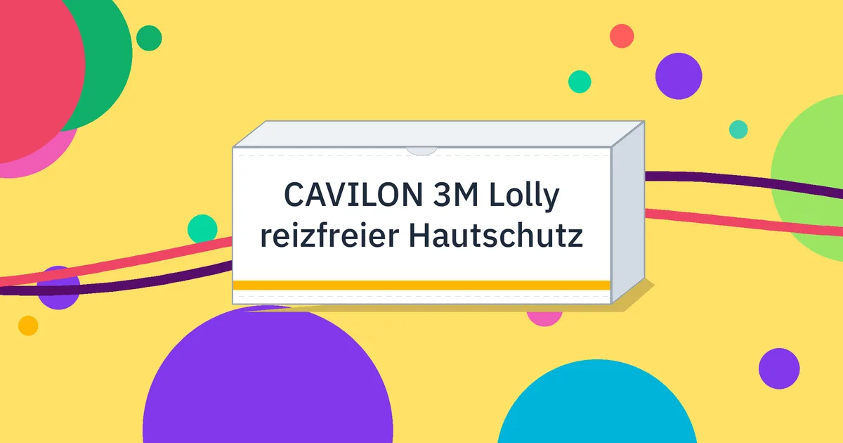 Symbolbild: Packung mit der Aufschrift CAVILON 3M Lolly reizfreier Hautschutz (PZN 07521920) – Verfügbarkeit und Bezug in Apotheken in Frankfurt am Main