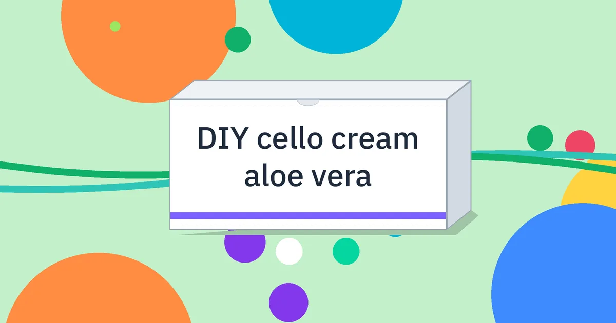 Symbolbild: Packung mit der Aufschrift DIY cello cream aloe vera (PZN 18043659) – Verfügbarkeit und Bezug in Apotheken in Frankfurt am Main