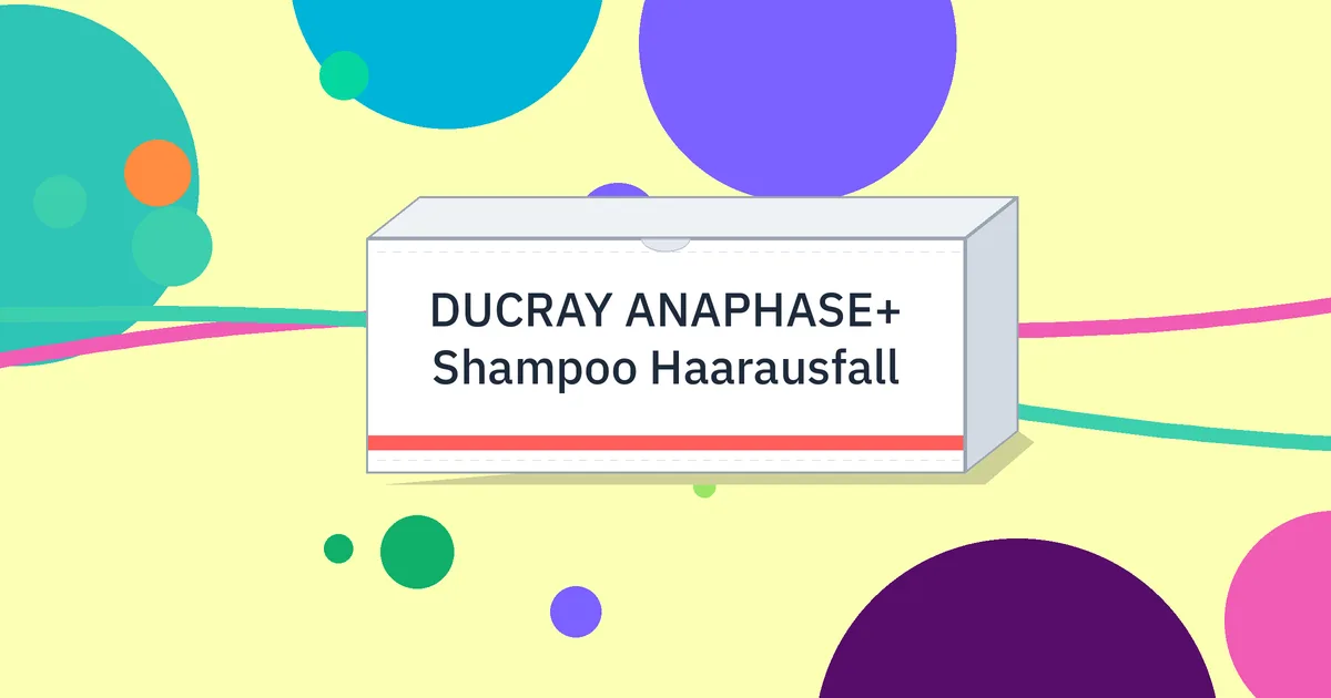 Symbolbild: Packung mit der Aufschrift DUCRAY ANAPHASE+ Shampoo Haarausfall (PZN 11566354) – Verfügbarkeit und Bezug in Apotheken in Frankfurt am Main