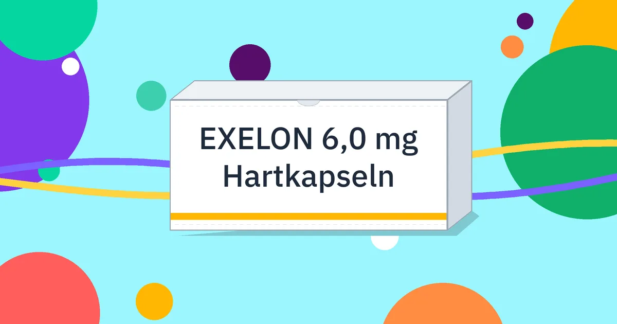 Symbolbild: Packung mit der Aufschrift EXELON 6,0 mg Hartkapseln (PZN 08608646) – Verfügbarkeit und Bezug in Apotheken in Frankfurt am Main